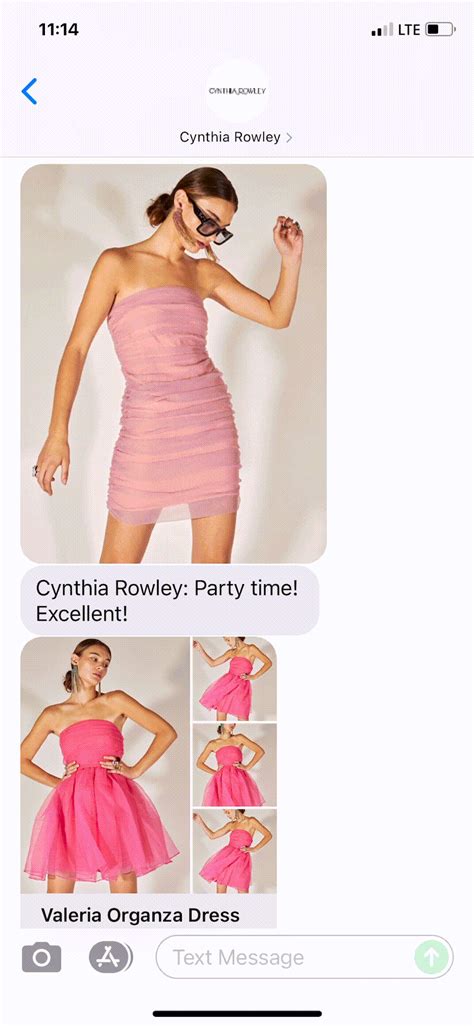 Cynthia Rowley Text Marketing Examples Sms Archives