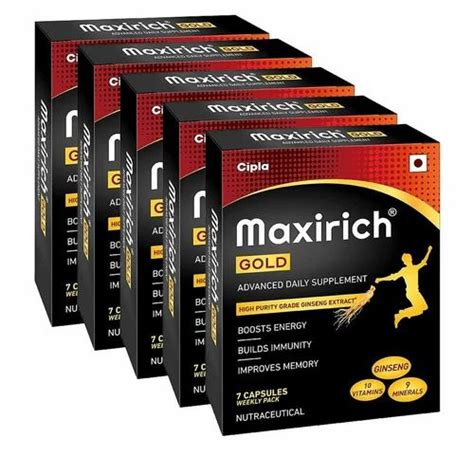 Maxirich Gold Capsule At Best Price In New Delhi By Shivaay Medicos