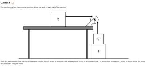 Solved Question This Question Is A Long Free Response Chegg Com