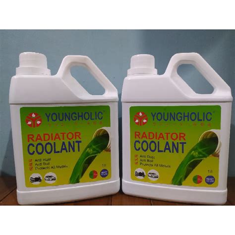 Jual AIR RADIATOR ENGINE COOLANT LTR WARNA HIJAU Shopee Indonesia