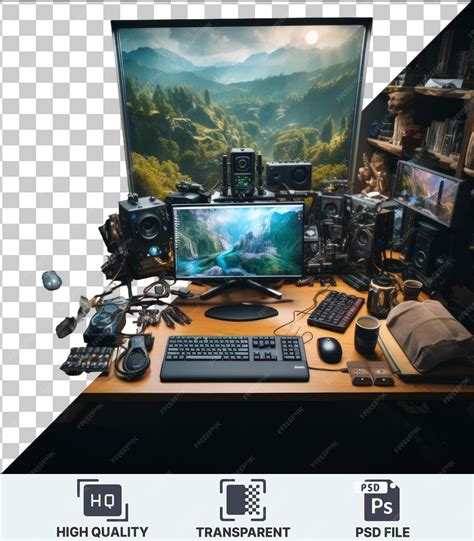 Imagen De Psd Configuración De Transmisión De Videojuegos Profesional