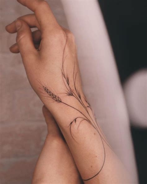 Tattoo Ideas Gallery For Men And Women Wheat Tattoo