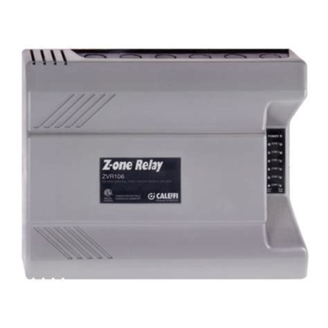 Caleffi Z One Zvr103 Manual Pdf Download Manualslib