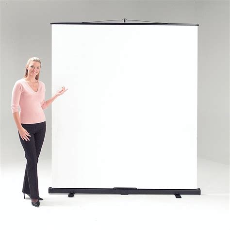 Eyeline Floor Screen 1 1 Aspect Ratio Whiteboard Shop Uk