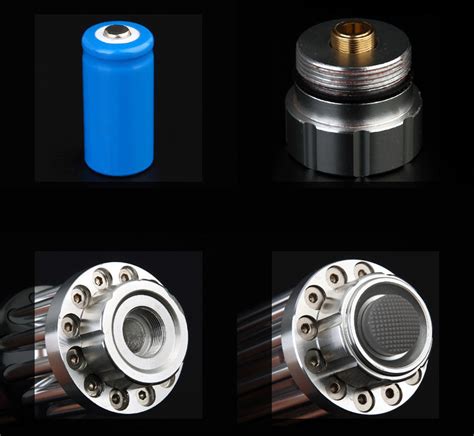 Brightest MW Gatling Blue Laser Pointer Laser Pen Minigun Flashlight