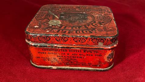 vintage tin modeling composition dental consolidated etsy