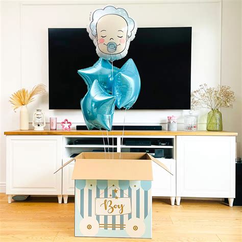 Pudło balonowe Boy or Girl Bobas niebieski Nr 14 zamów online