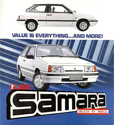 Carsthatnevermadeitetc — Lada Samara Sedan Brock Delux 1988 For The