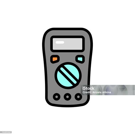 マルチメーターの音声ラインアイコンweb ページのピクトグラム アイコンのベクターアート素材や画像を多数ご用意 アイコン