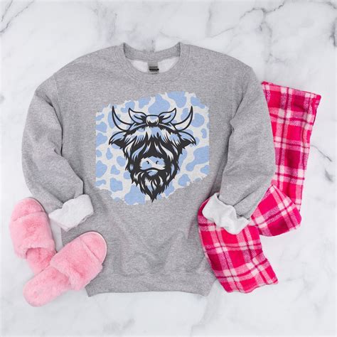 Cow Svg Cow Bandana Svg Cow Print Svg Cow Face Svg Highland Cow Svg