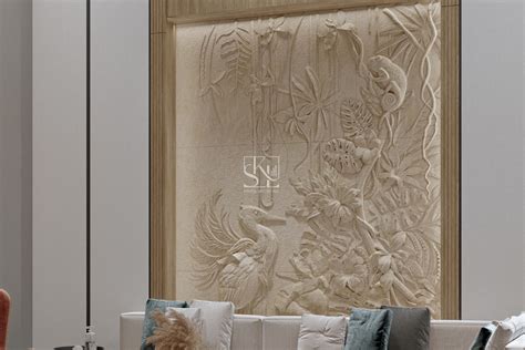 Swan Design Wall Cladding Decorative Wall Cladding And Panel