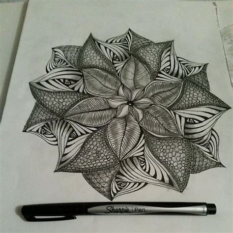 Zentangle Project 1 By Emkittyart On Deviantart