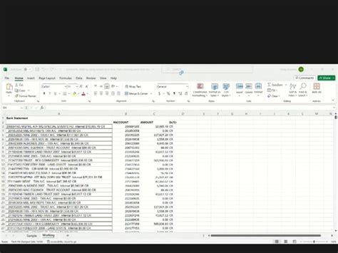 Pdf Converted To Excel Data Entry Data Analysis Data Cleaning In