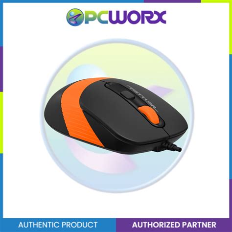 A4tech Fm10 Fstyler Usb Mouse Orange Pcworx
