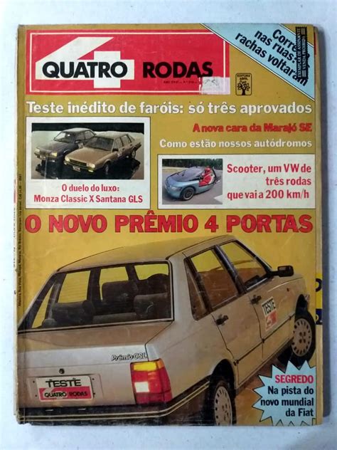 4 Quatro Rodas Ano 26 Edição 318 O Novo Prêmio 4 Portas