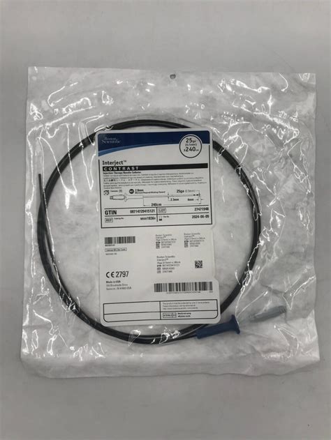 Boston Scientific 1836 Interject Contrast Injection Therapy Needle
