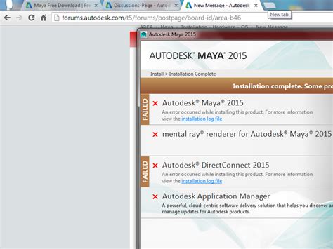 Installation Failing Autodesk Community