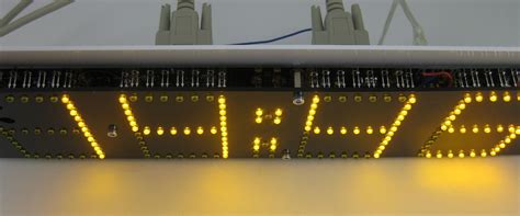 9 Cm Led Dcf77 Atom Uhrzeit Temperatur Datum Anzeige Kit