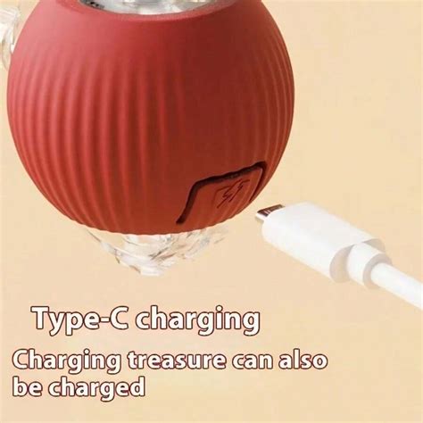 Usb Rechargeable Interactive Cat Toy Ball Suitable For All Breed And