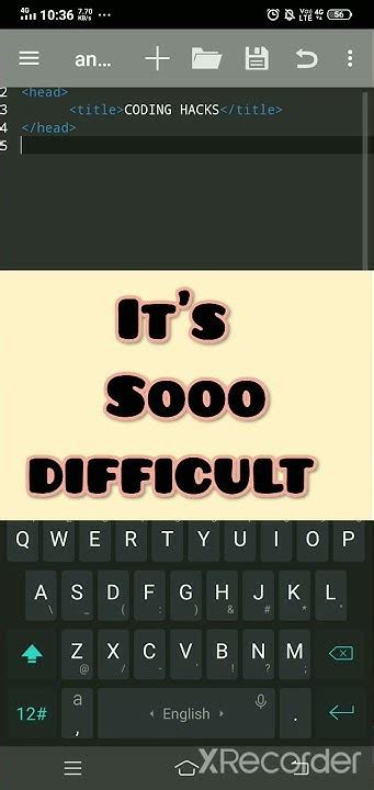 How To Use Html In Android Mobile Without Notepadaviralcodinghacks