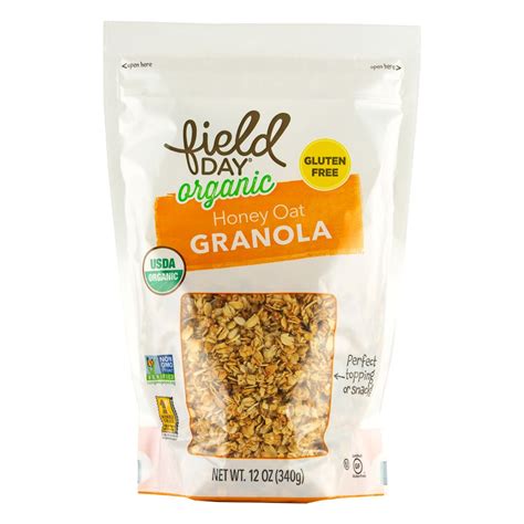 Field Day Granola Honey Oat 12oz Orgánica Store Panamá