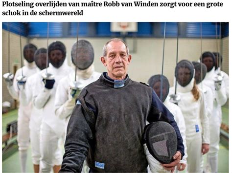 Robb Van Winden Fencing Club Almere