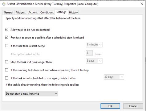 How To Restart Windows Service Using Task Scheduler