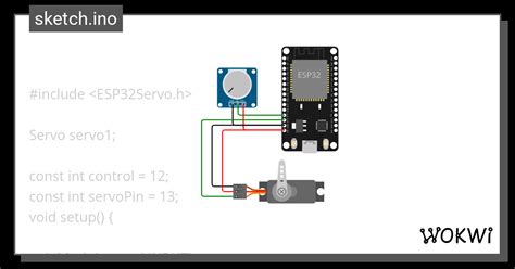 Servocontrol Wokwi Esp Stm Arduino Simulator
