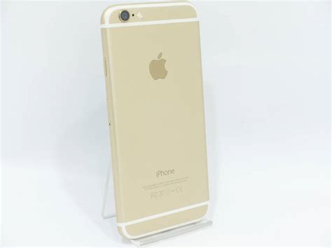 Yahooオークション 【良品】iphone6 64gb Au ゴールド Gold 金 A158