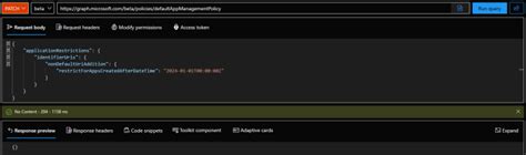 Application Management Policies Add Support For Identifier Uris