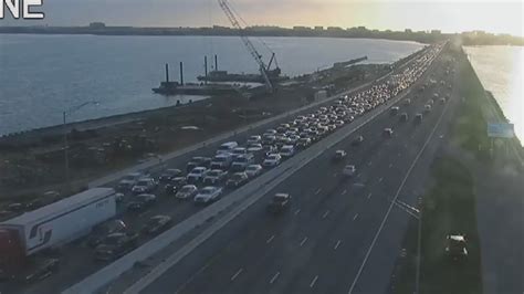 Lanes Reopen After Crash On Howard Frankland Bridge Wfla