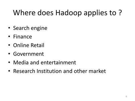 PPT Hadoop PowerPoint Presentation Free Download ID 1535181
