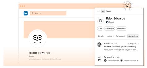 lightweight crm built for linkedin