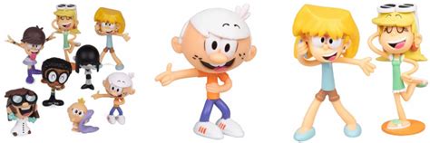 The Loud House Figure 8 Pack Lincoln Clyde Lori Lily Leni Lucy