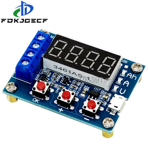 Led 디지털 디스플레이 18650 리튬 배터리 전원 공급 장치 테스트 저항 납산 용량 방전 측정기 Zb2l3 배터리 테스터