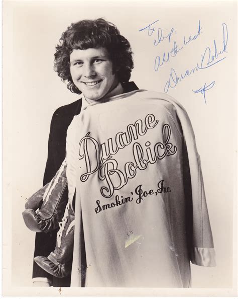 Duane Bobick Inscribed Signature African Ring