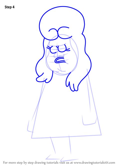 How To Draw Lazy Susan From Gravity Falls Gravity Falls Step By Step