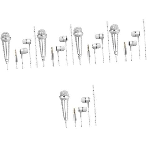 5 Pièces Mini Microphone Micro Pour Téléphone Ordinateur Microphone
