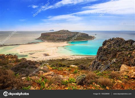 Beautiful Balos Beach On Crete Stock Photo Patryk Kosmider