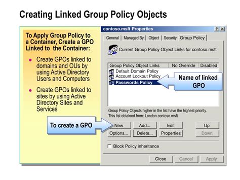 Ppt Module 7 Implementing Group Policy Powerpoint Presentation Free Download Id3367213