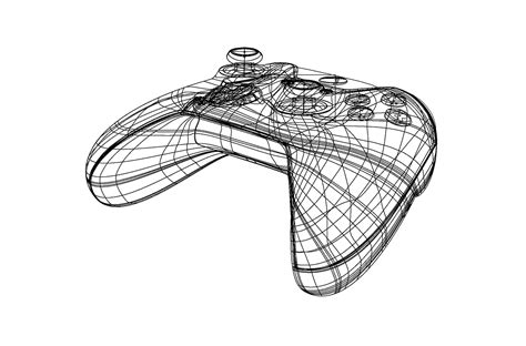 Xbox One Controller Gradient Mesh On Behance