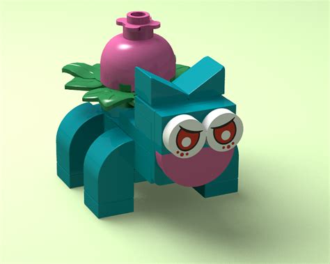 Lego Moc Ivysaur By Claybird26 Rebrickable Build With Lego