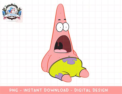 Spongebob Squarepants Patrick Surprise Attack Png Sublimati Inspire