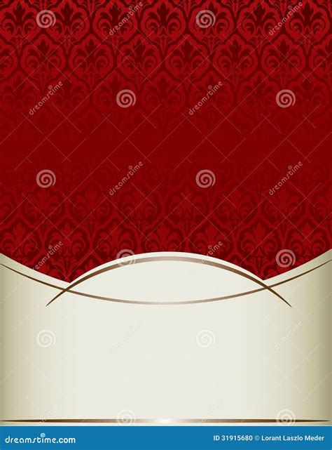 Royal Vintage Cover Stock Vector Illustration Of Classic 31915680