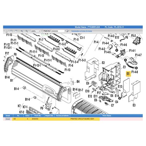 Daikin 2549450 Printed Circuit Board Assy Air Conditioners R Us