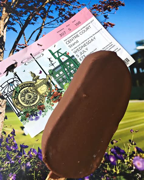 Häagen Dazs Strawberries And Cream Ice Cream At Wimbledon 2017