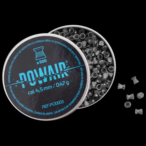 Съчми За Въздушно Оръжие P0wair Flat Leads C4 5 500Бр Муниции