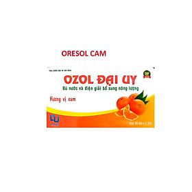 Mua Bù nước và điện giải oresol hương vị cam OZOL Đại Uy Hộp 40 gói