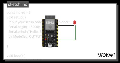 esp32 งานที่1 wokwi esp32 stm32 arduino simulator