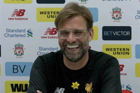 Video Jurgen Klopp Pre Match Press Conference Liverpool Vs